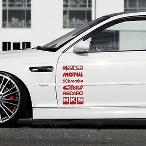 Adesivo Carro Rebaixado Tuning Fixa Cartela kit 6 adesivos | Shopee Brasil