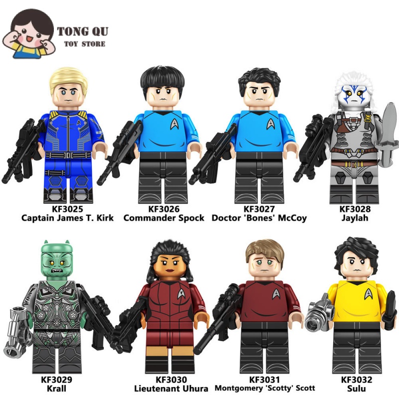 Filme de Ficção Científica Minifiguras Star Trek Building Block Doll ...