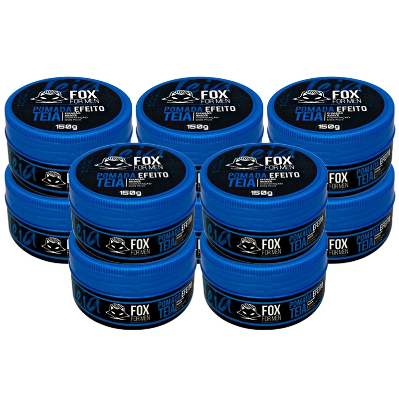 Pasta Cera Creme Modelador Fixador EFEITO TEIA 150g - FOX FOR MEN - 10 ...