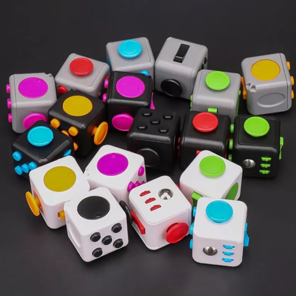KIT 2 NAMORADA/IRMAOS/IRMA Fidget Toy Cube Cubo Mini Clicker Anti ...