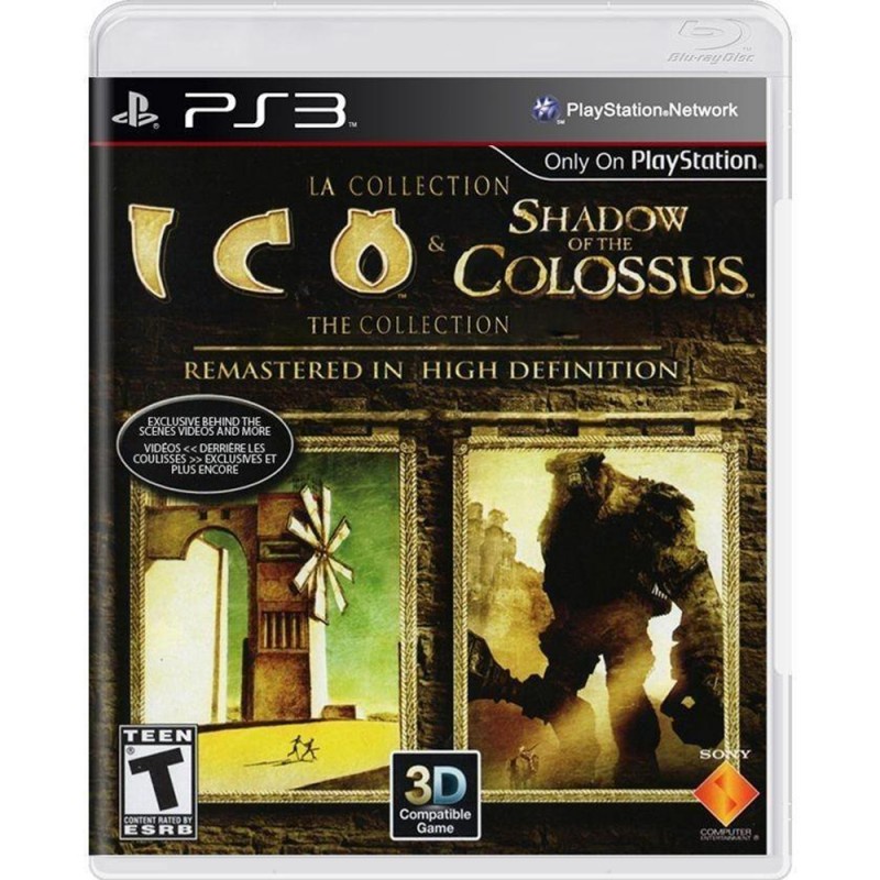 ICO & SHADOW OF COLOSSUS COLLECTION PS3 ORIGINAL MÍDIA FÍSICA | Shopee ...