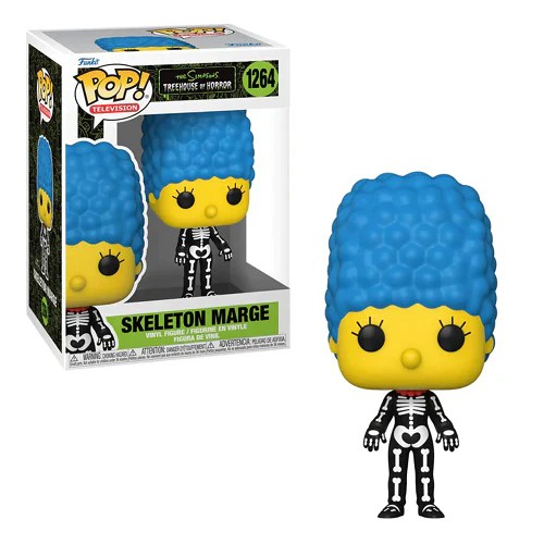FUNKO POP TELEVISION SKELETON MARGE 1264 THE SIMPSONS TREEHOUSE OF ...