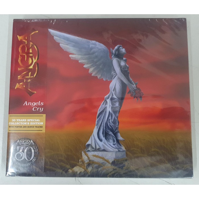 Cd Angra Angels Cry (30th Anniversary Slipcase + Poster) | Shopee Brasil