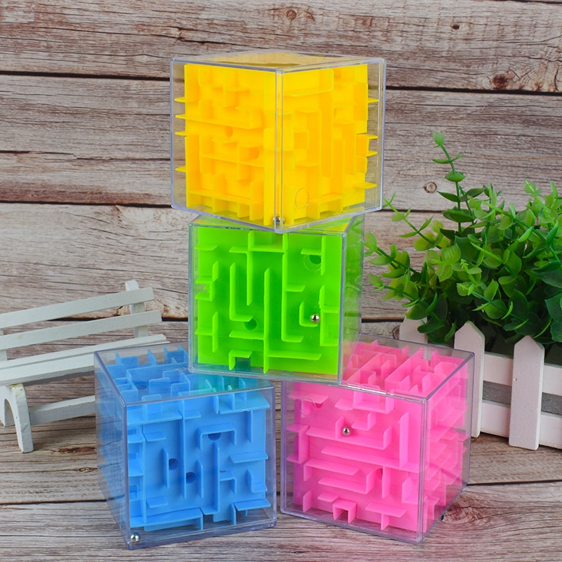 Labirinto Tridimensional 3D 7,5cm De Contas De Caminhada Inteligência De Cruzamento Brinquedos ...