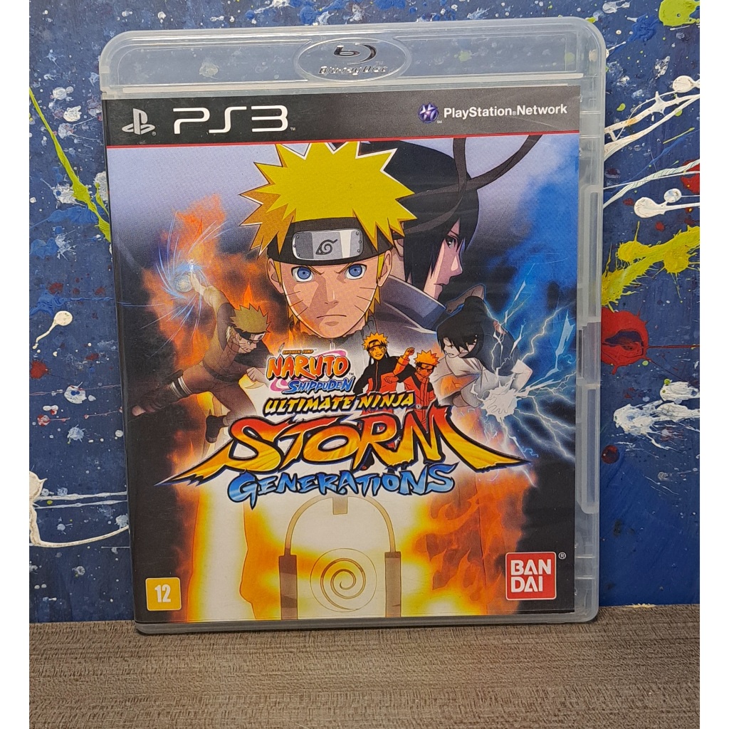 Naruto Shippuden Ultimate Ninja Storm Generations - PS3 Mídia Física ...