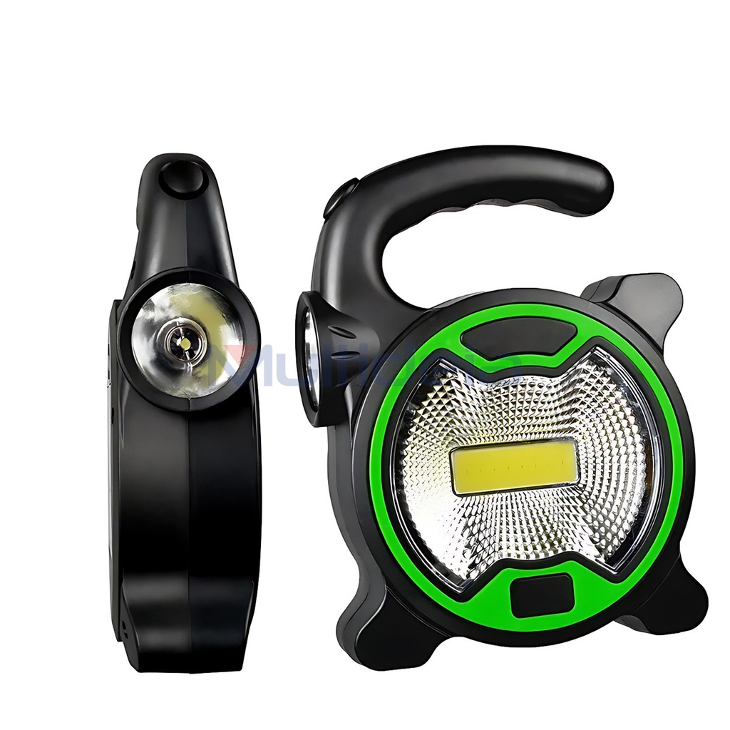 Lanterna Led Multiuso Portátil Pilha Com Luz Lateral | Shopee Brasil