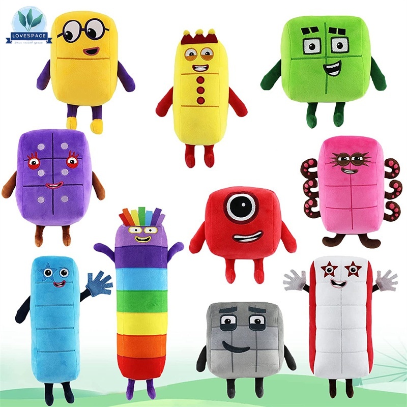 L.O.V.E . Blocos De Números De Bonecas Educacionais Educativas Kids ...