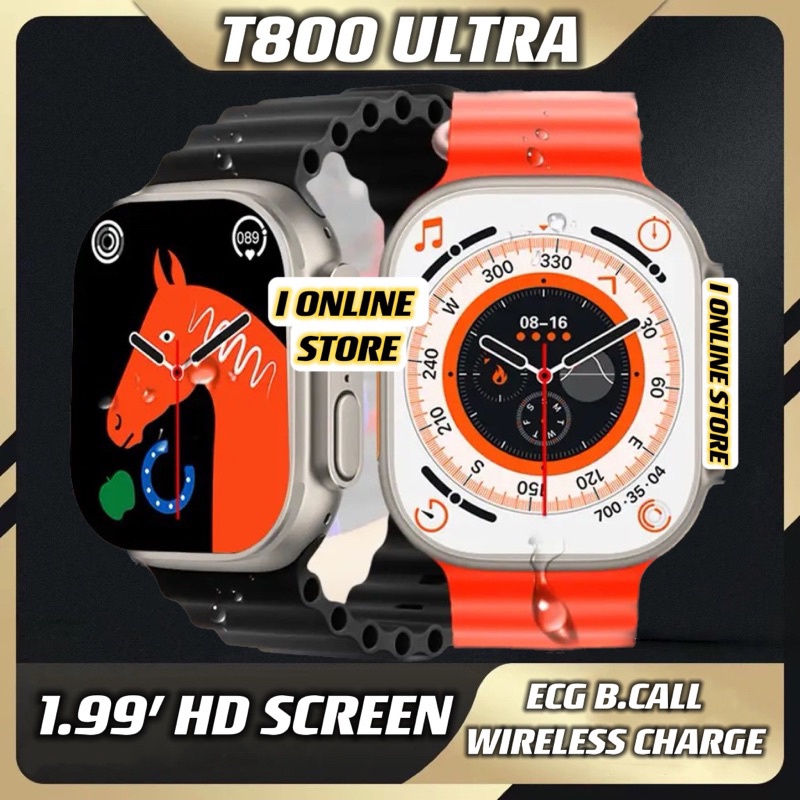 T800 Relógio Ultra 8 Smartwatch Relógio Ultra Inteligente Série 8 ...