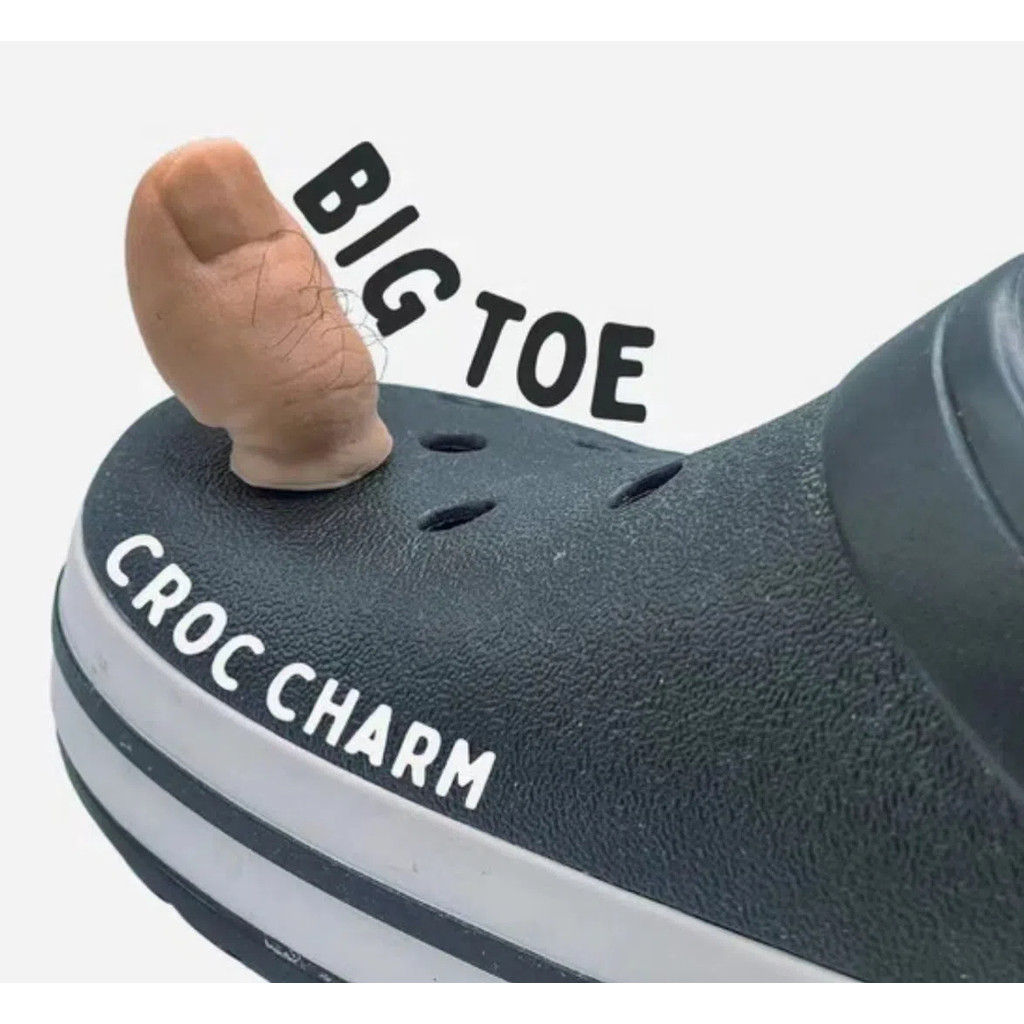 Spot Venda Quente big toe Croc Charm Dedo Grande Crocodilo Feitiço ...