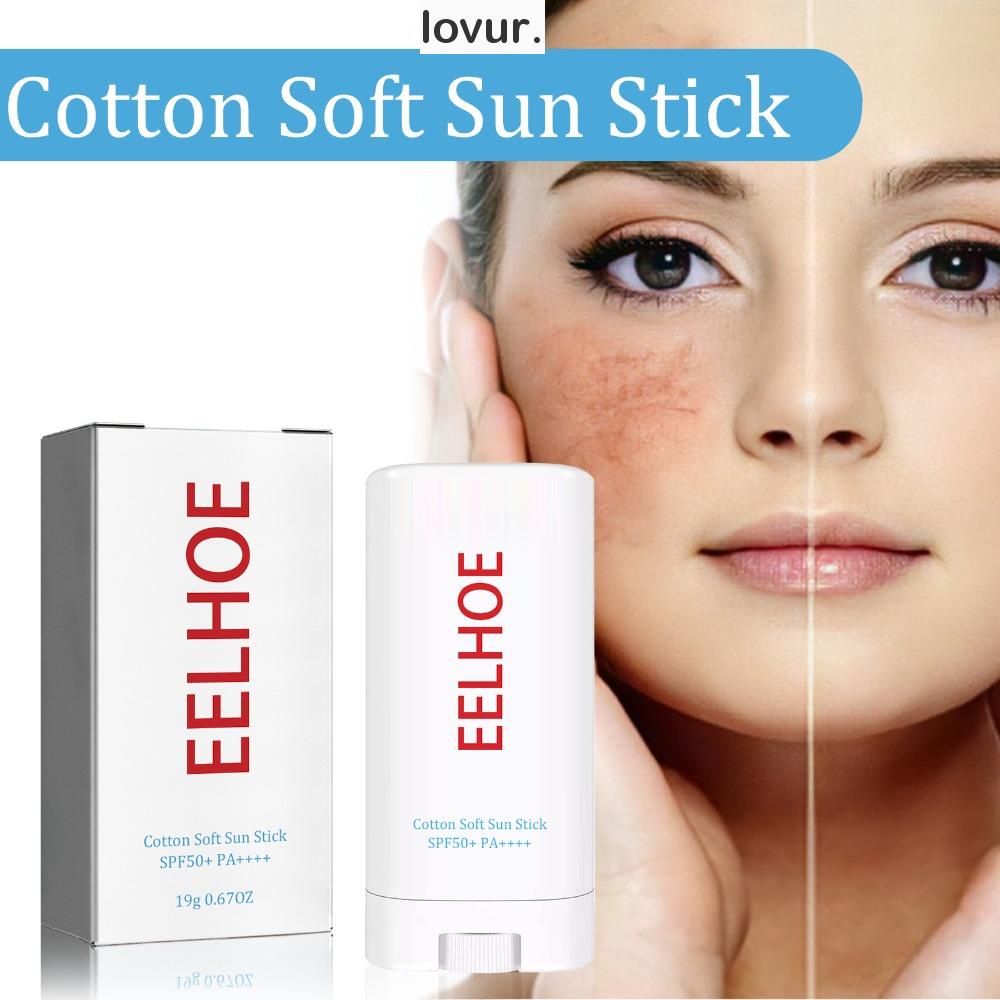 LOVUR Cotton Soft Sun Stick , Protetor Solar Clareador Hidratante ...