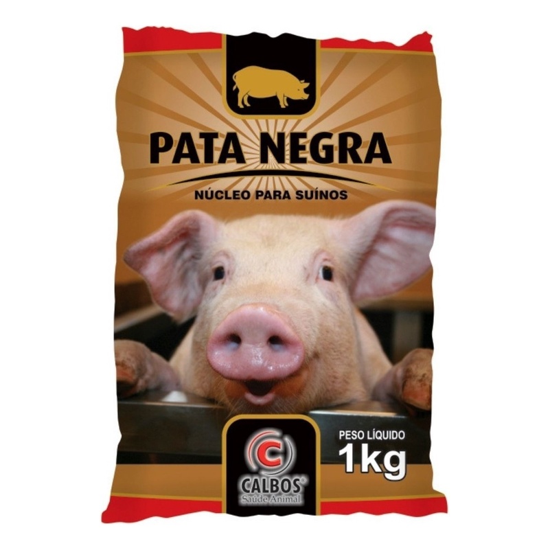 Pata Negra Mineral Suíno Leitão Porco Crescimento Engorda 1k | Shopee ...