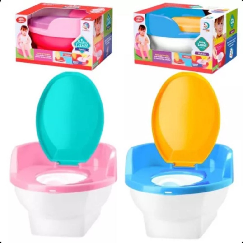 Pinico Trono Desfralde Infantil Baby Land Pipinico 2 em 1 Menino e ...