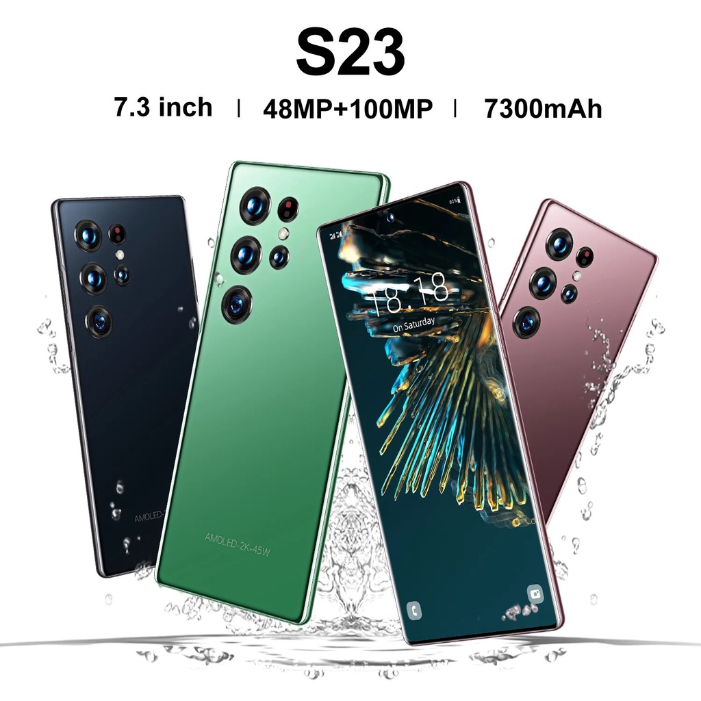 S23 Ultra Smartphone Original 16GB 1TB Telefones Celulares Android 1TB Desbloqueados 6800mAh ...