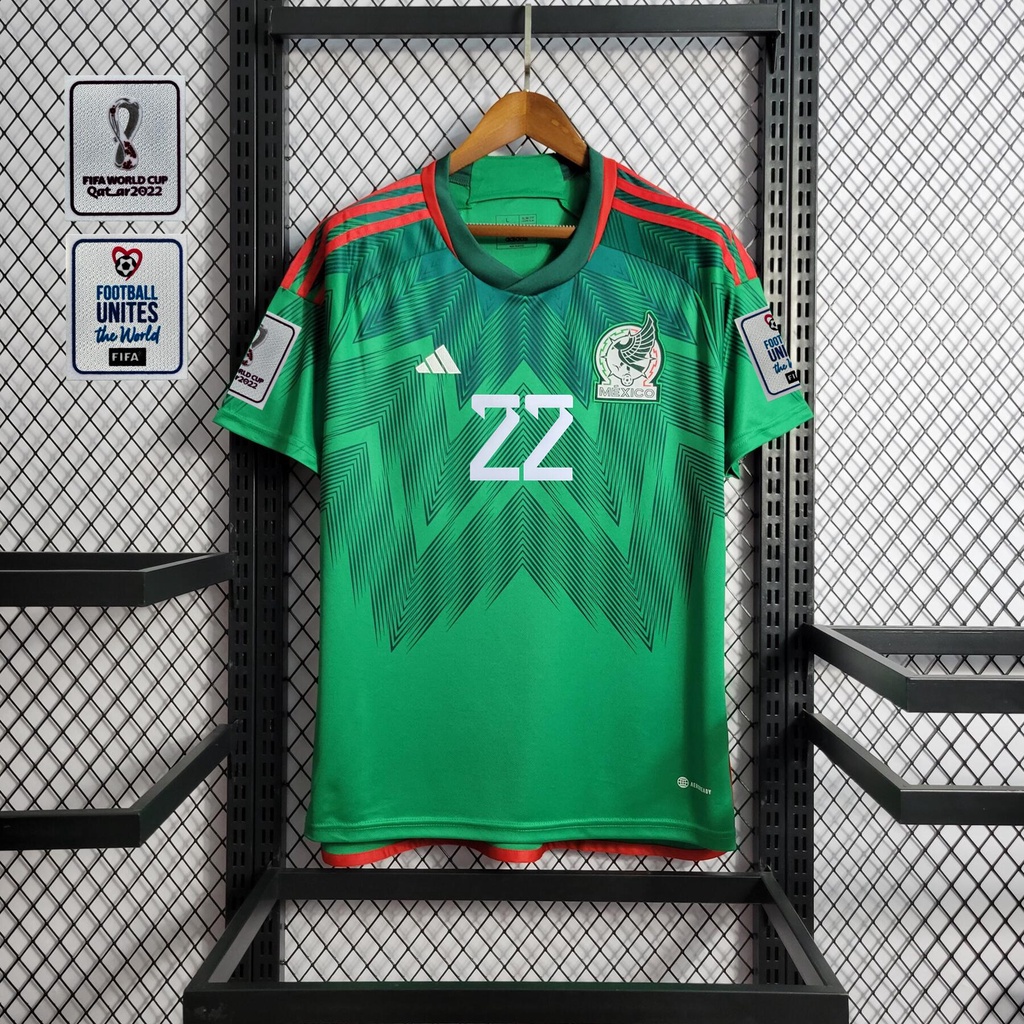 Jersey MX | World Cup México 2022 home shirt UATM | Shopee Brasil