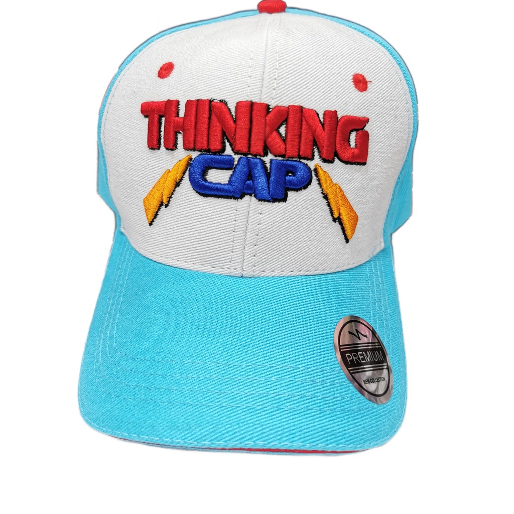 Boné Dustin Stranger Things Thinking Cap Bordado | Shopee Brasil
