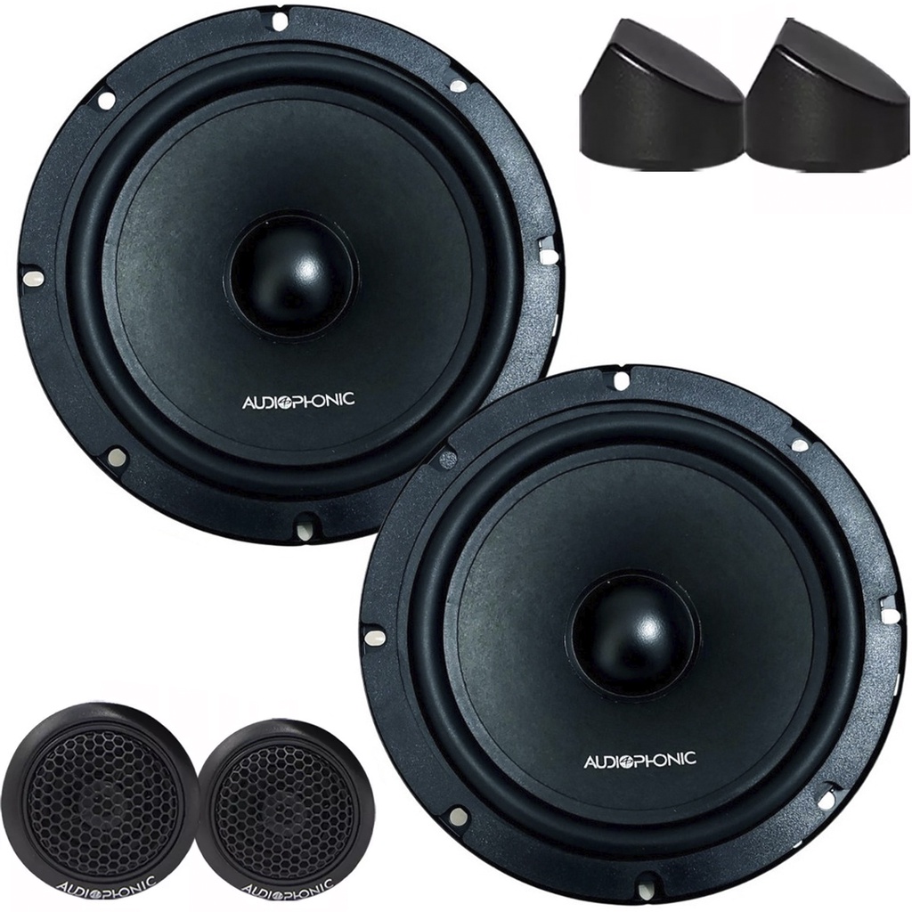 Kit 2 Vias Audiophonic Novo Need Kn650 6 Polegadas 110w Rms | Shopee Brasil