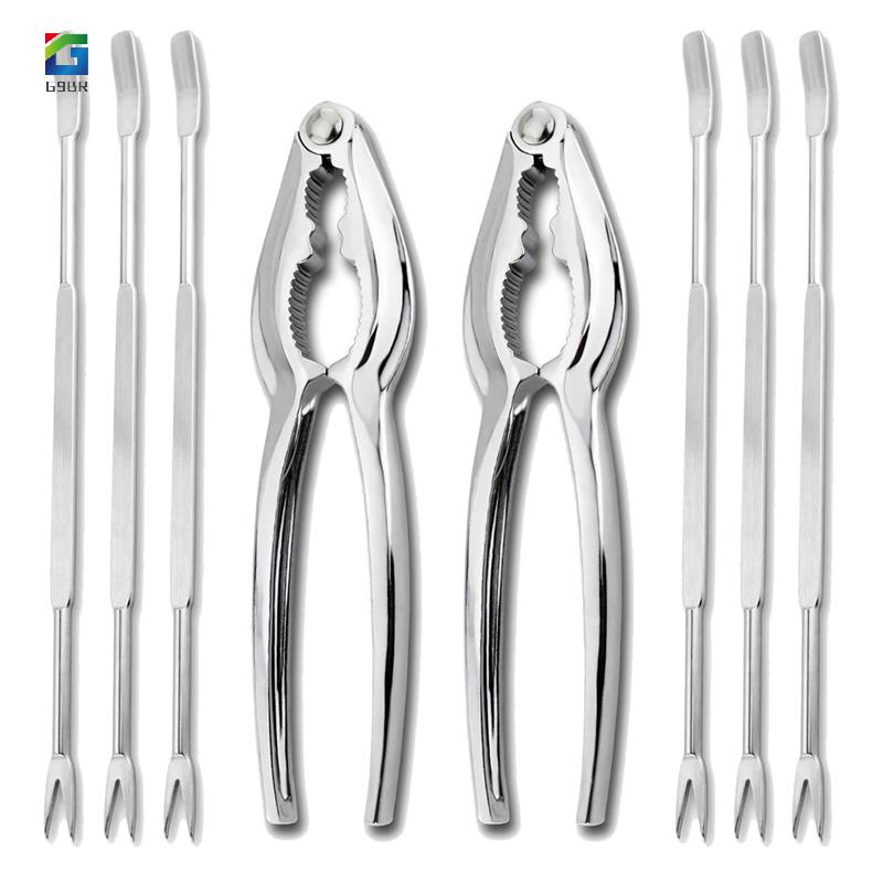 Kit De 8 Peças De Ferramentas Para Frutos Do Mar , Craqueador De Perna ...