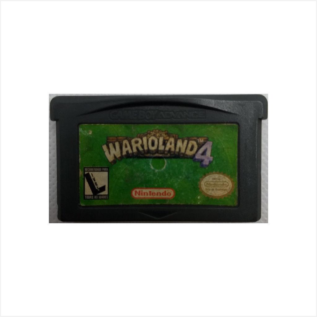 Jogo Wario Land 4 - Game Boy Advance - Usado | Shopee Brasil