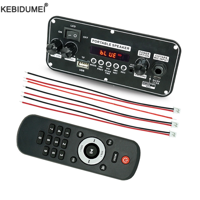 Placa Decodificadora MP3 Bluetooth 5.0 Amplificador De 10W Leitor De ...