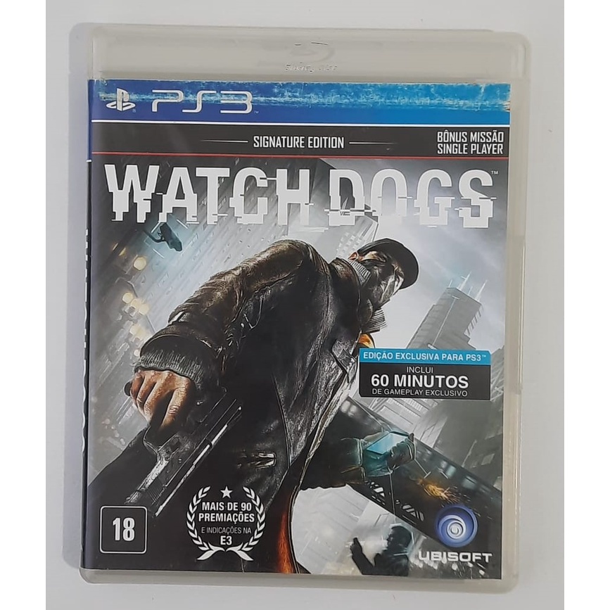 Watch Dogs PS3 Em Português Dublado Mídia Física Original | Shopee Brasil