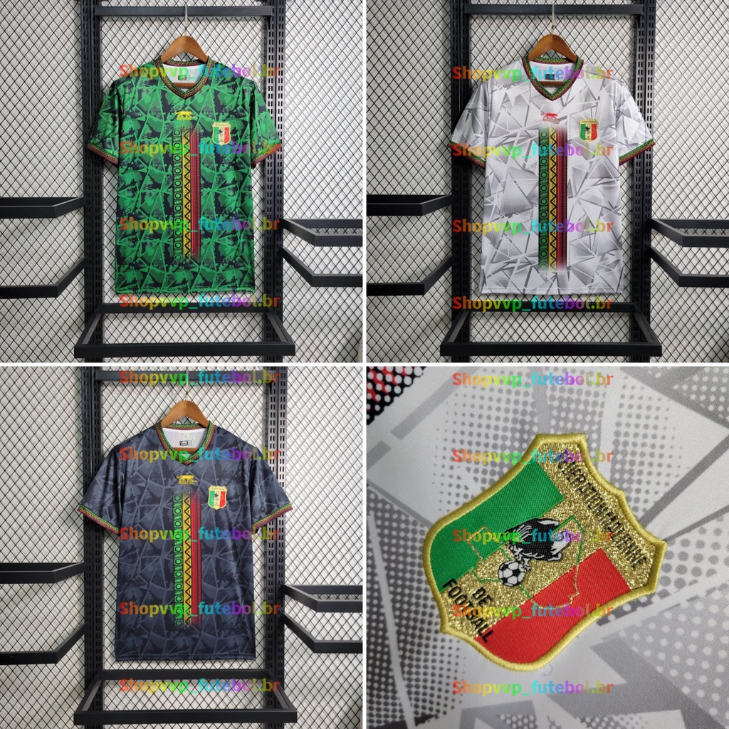 2023 Camisa De Futebol Masculinas Mali Home Away Third - Faz a Boa!