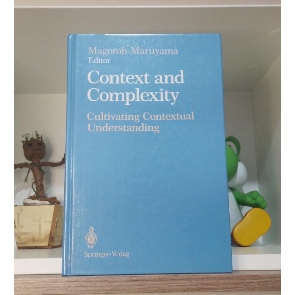 Livro Context And Complexity Magoroh Maruyama Cultivating Contextual Understanding | Shopee Brasil