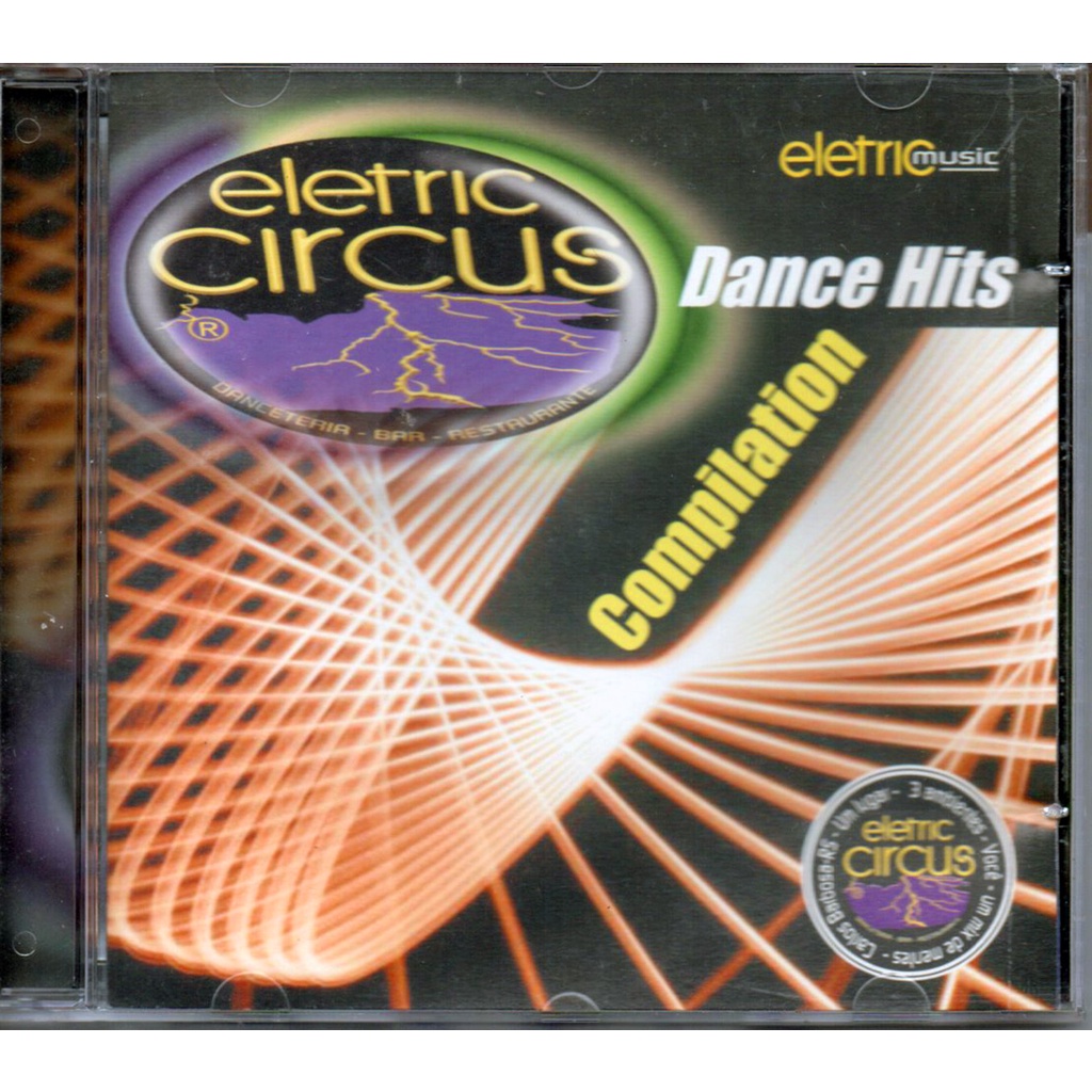 Cd Eletric Circus Dance Hits Compilation | Shopee Brasil
