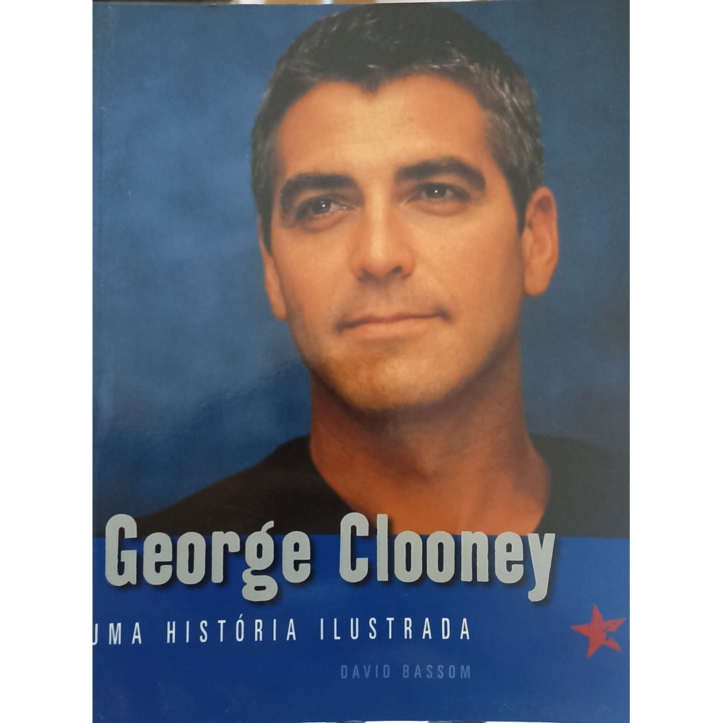 George Clooney - Uma História Ilustrada de David Basson | Shopee Brasil