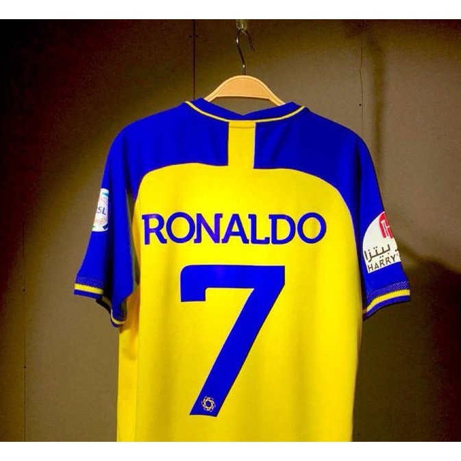 Camisa De Futebol Ronaldo 2022-2023 Al-Nassr FC Uniforme 22/23 Esportes ...