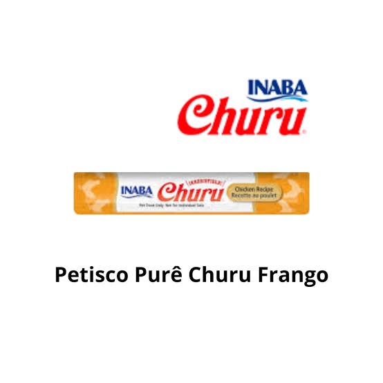CHURU PETISCO GATOS SACHE 01 UN SABOR FRANGO 14G | Shopee Brasil