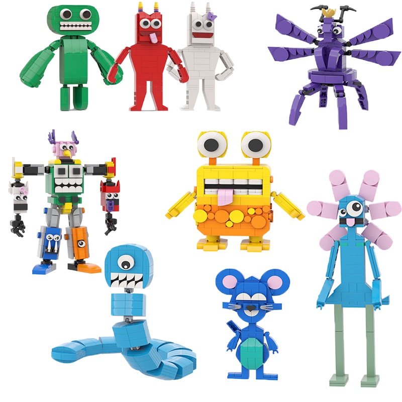 Novo Rainbow Friends ROBLOX ROBLOX Brinquedos de Jardim de Classe ...