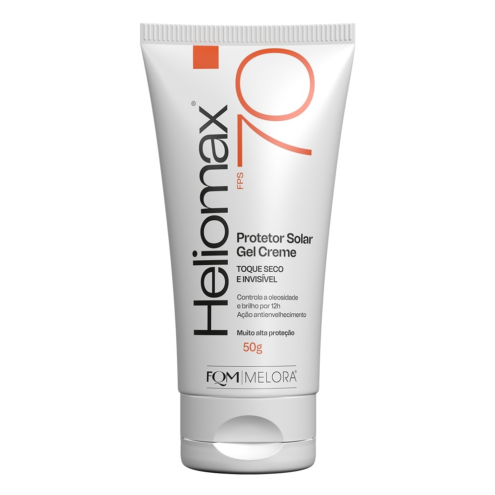 Protetor Solar Heliomax FPS 70 Gel Creme Cor Médio 50g | Shopee Brasil