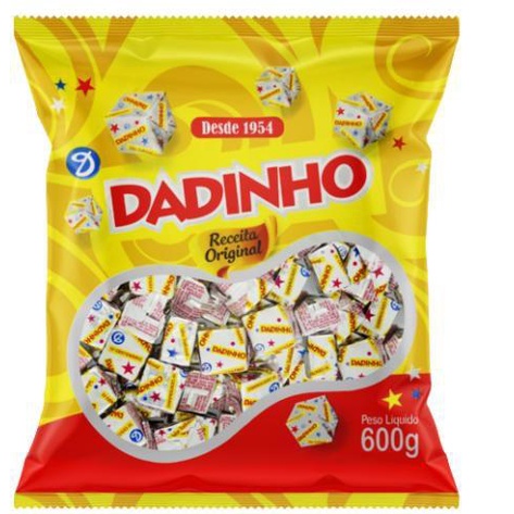 Pacote de dadinho original 600g | Shopee Brasil