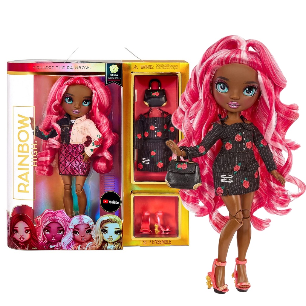 Boneca Daria Roselyn Rainbow High Fashion Core 575733 - MGA | Shopee Brasil