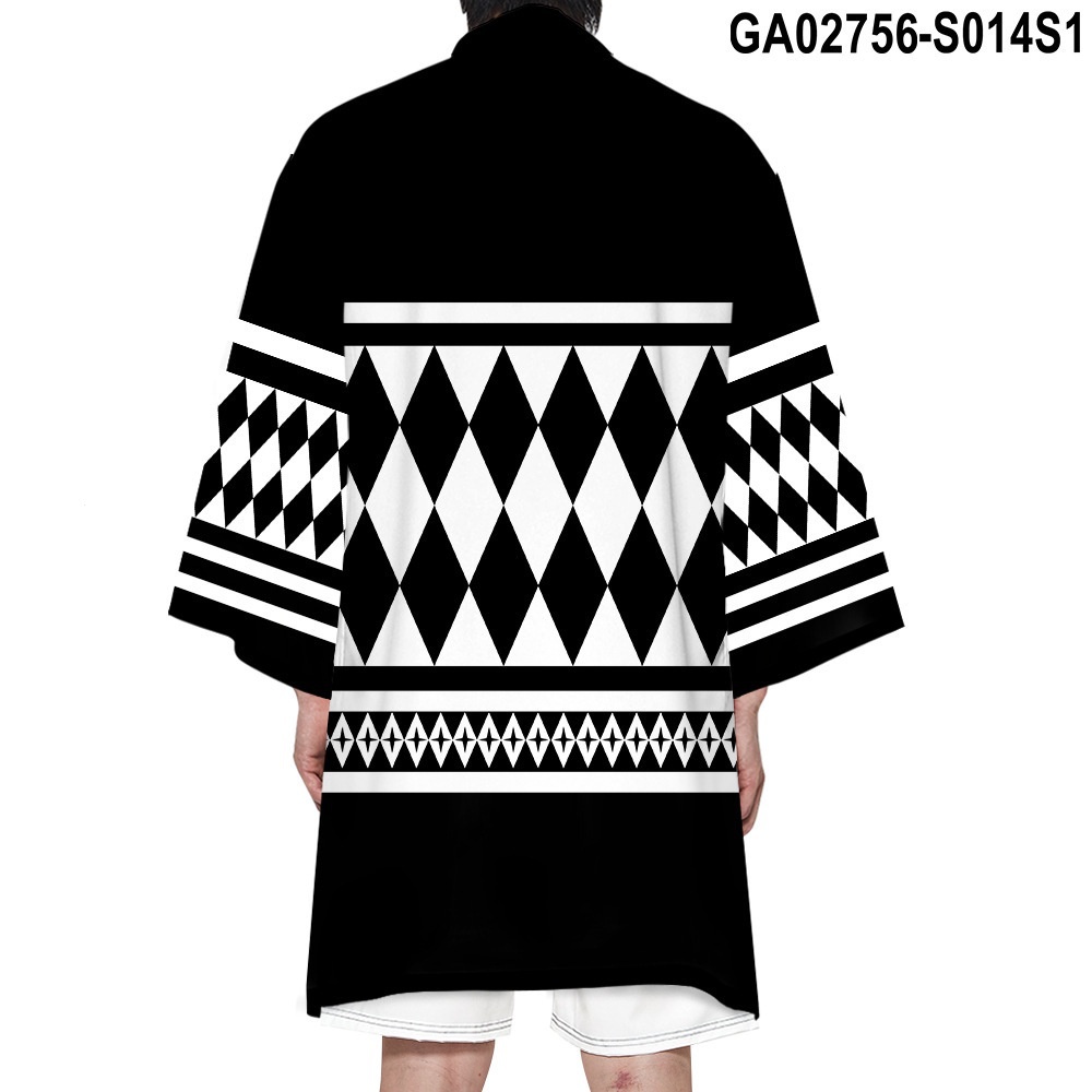 Camisa Kimono Mikey Tokyo Vingadores Cosplay Draken Cardigan Manto ...