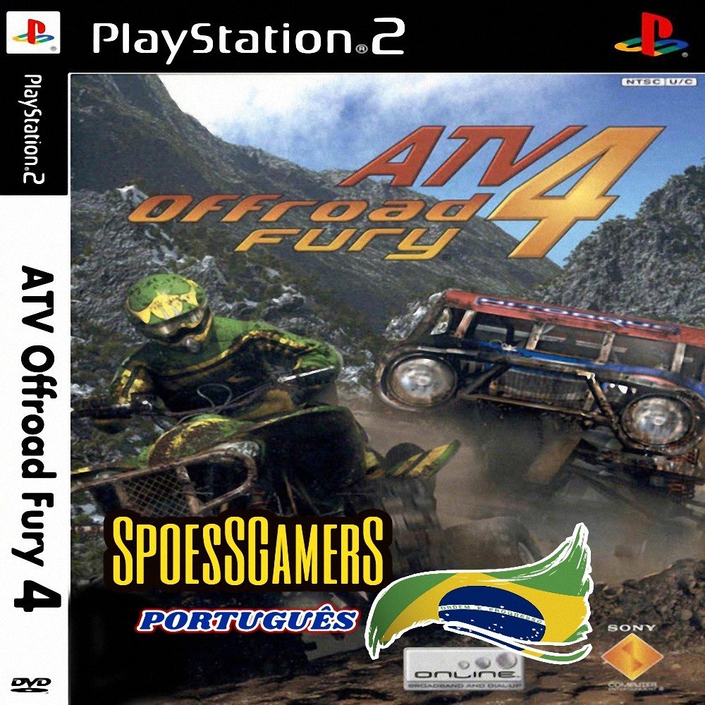 Atv Offroad Fury 4 Ps2 Patch Português . | Shopee Brasil