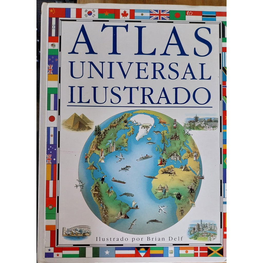 LIVRO, ATLAS UNIVERSAL ILUSTRADO, BRIAN DELF | Shopee Brasil