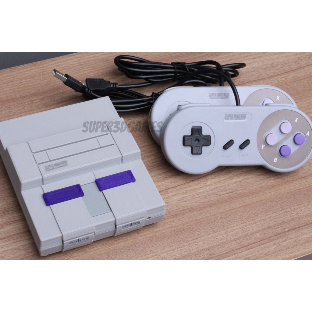 Mini Super Nintendo Retro 2 Controles NINTENDO SUPER MINI SN-02 8GB COR ...