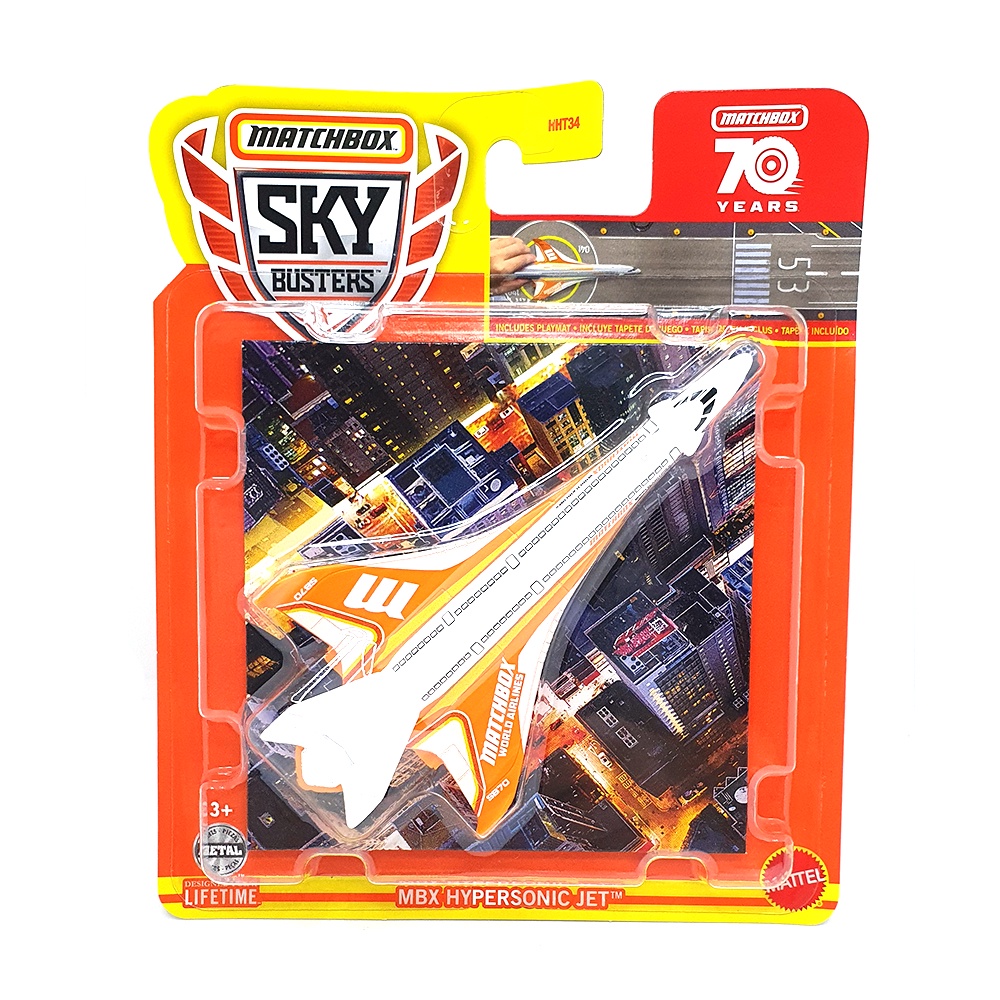 Matchbox Sky Busters MBX Hypersonic Jet | Shopee Brasil