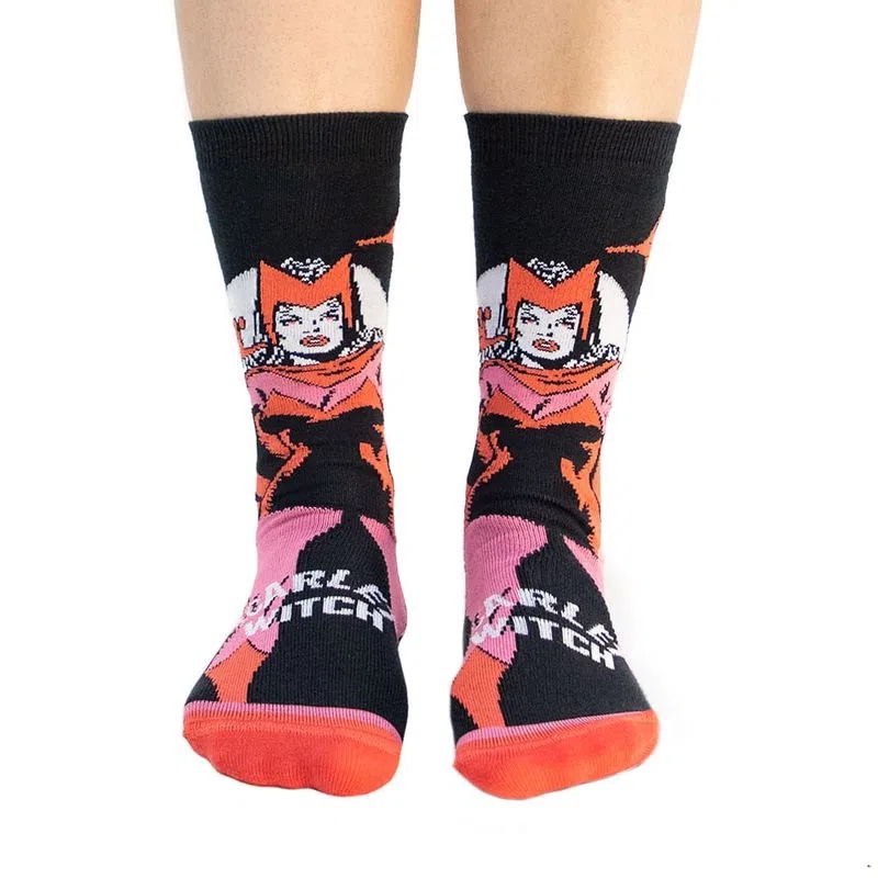 Meia Piticas - Cano Longo Feiticeira Escarlate Wanda | Shopee Brasil