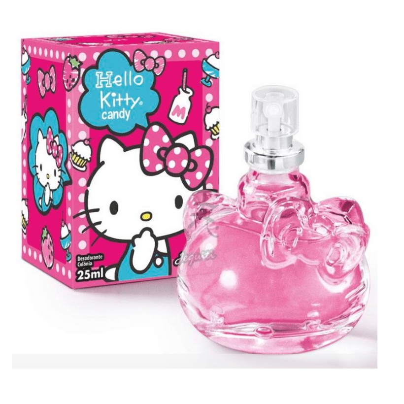 COLONIA INFANTIL HELLO KITTY CANDY | Shopee Brasil