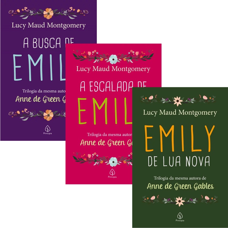 Livros Emily de Lua Nova + A escalada de Emily + A busca de Emily Lucy ...