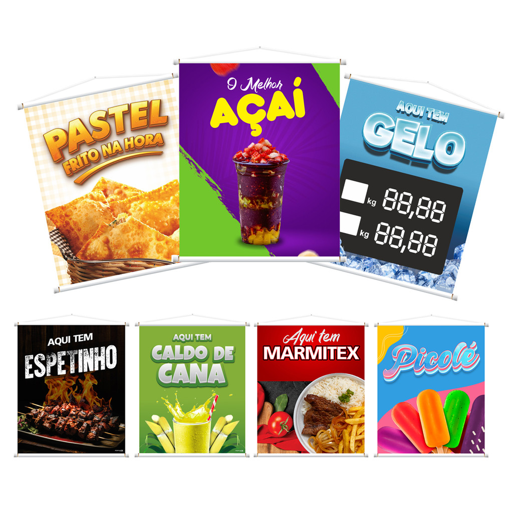Banner Vertical Pronto Comércio Diversos Temas Lojas | Shopee Brasil