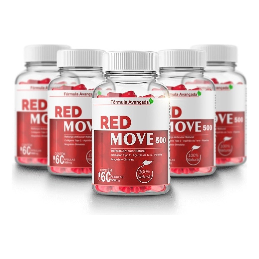 Red Move 500 6 Potes | Shopee Brasil