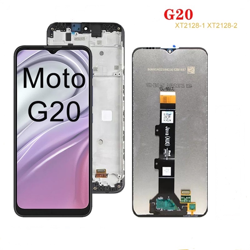 Tela Display Touch G20 Compativel XT2128-1 XT2128-2 Frontal Lcd Com Aro | Shopee Brasil