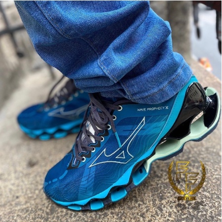 Tenis pro x mizuno running AZUL esportivo 38/43 Masculino a Pronta ...