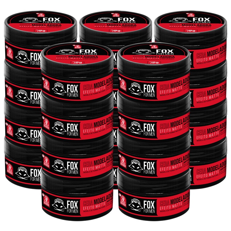 CREME PASTA CERA MODELADORA EFEITO MATTE 70g - FOX FOR MEN - 20 ...