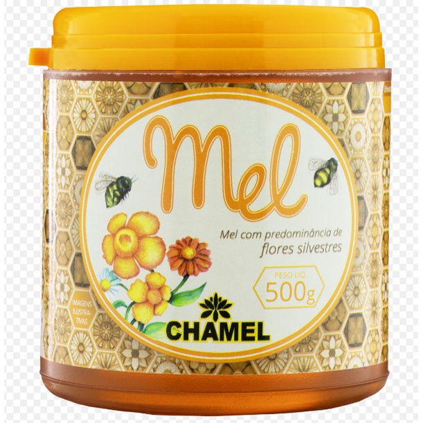 MEL FLORADA SILVESTRE CHAMEL POTE 500G | Shopee Brasil