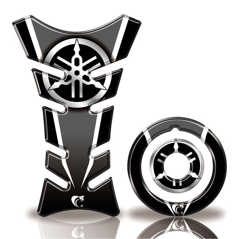 Adesivo Protetor Tanque E Bocal Yamaha Fazer 250 2006 A 2015 KY121 ...