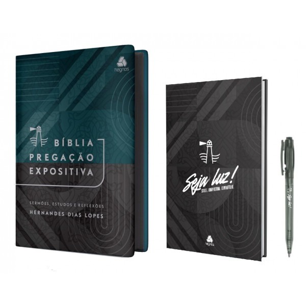 Bíblia Pregação Expositiva | RA | Capa Dura | Modelo Redenção | Edição ...